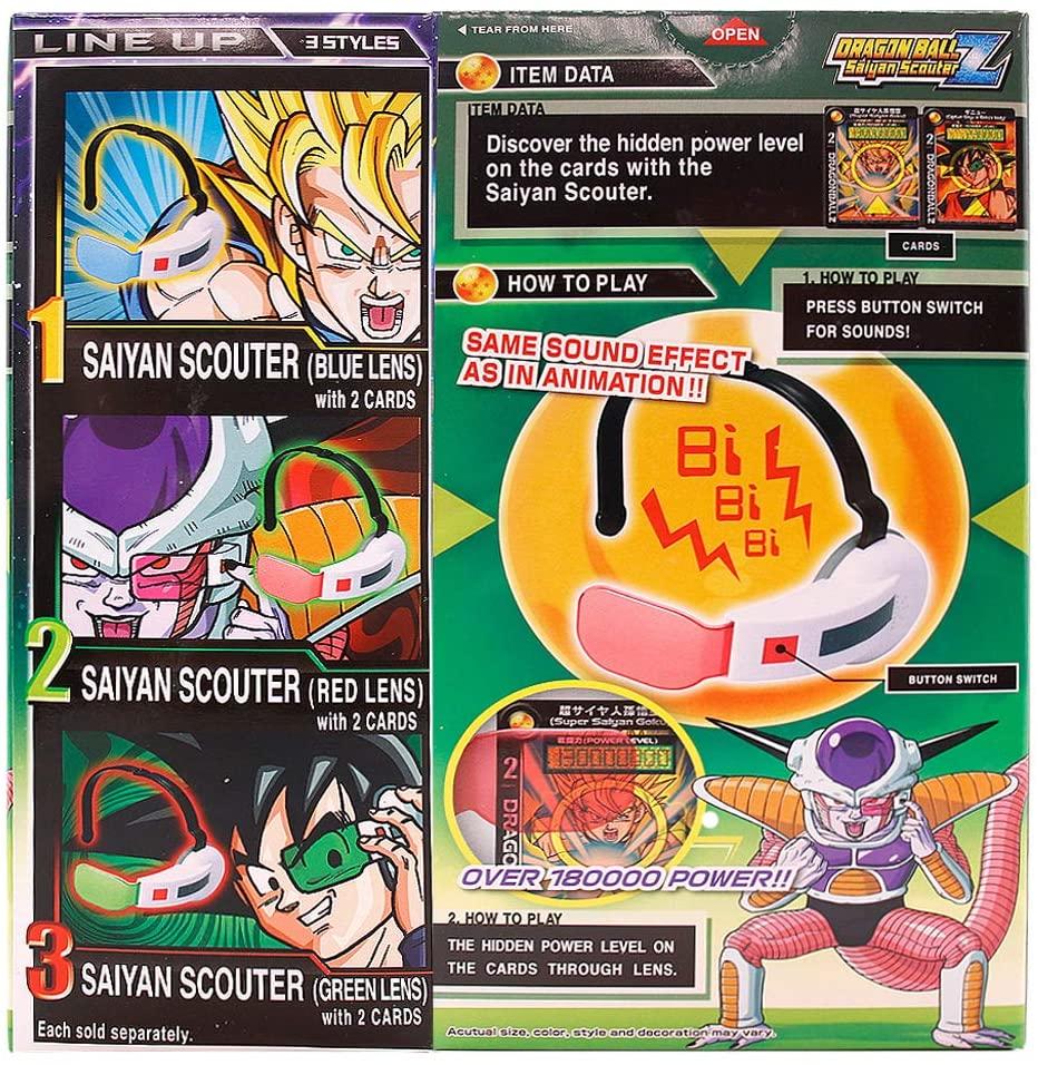 Dragon Ball Z Saiyan Scouter - Blue