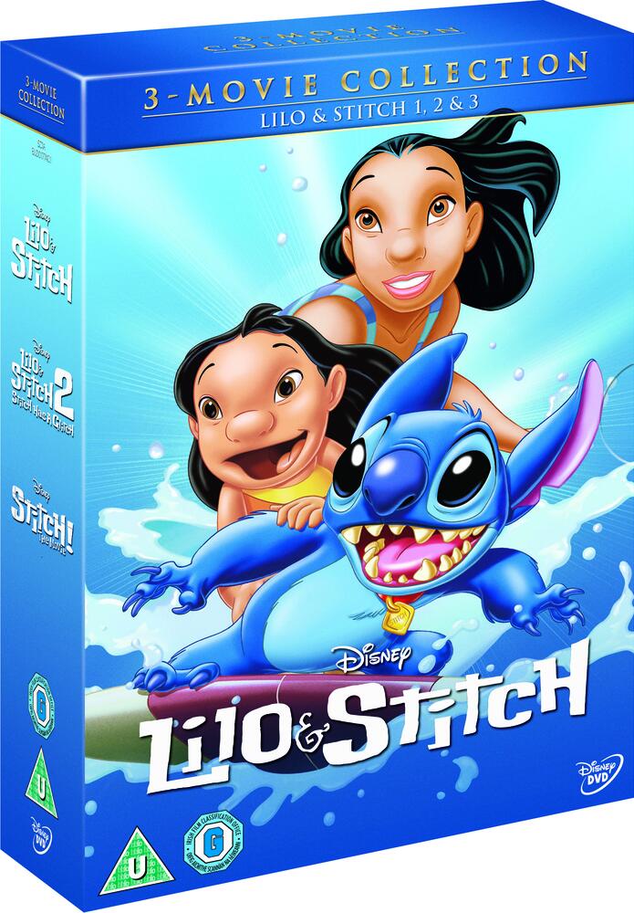 Lilo & Stitch / Lilo & Stitch 2 - Stitch Has A Glitch / Stitch! The Movie DVD | Deff.com
