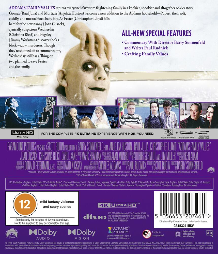 Addams Family Values 4K Ultra HD | Deff.com