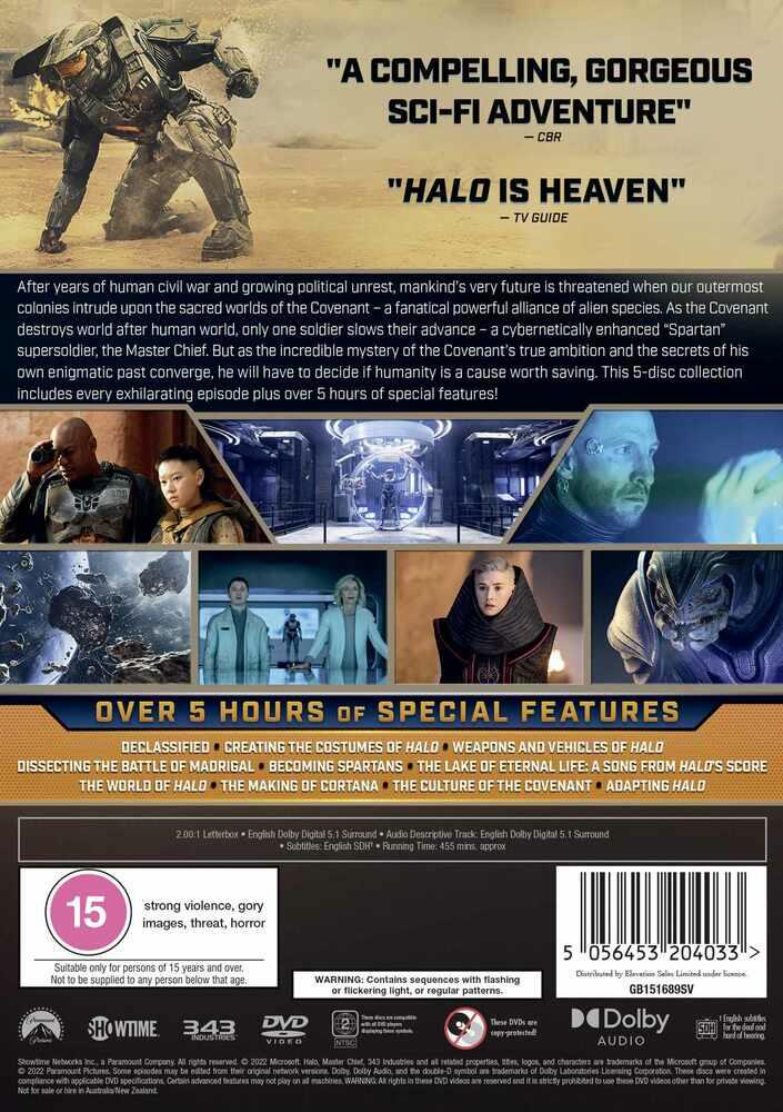 Halo Season 1 DVD | Deff.com