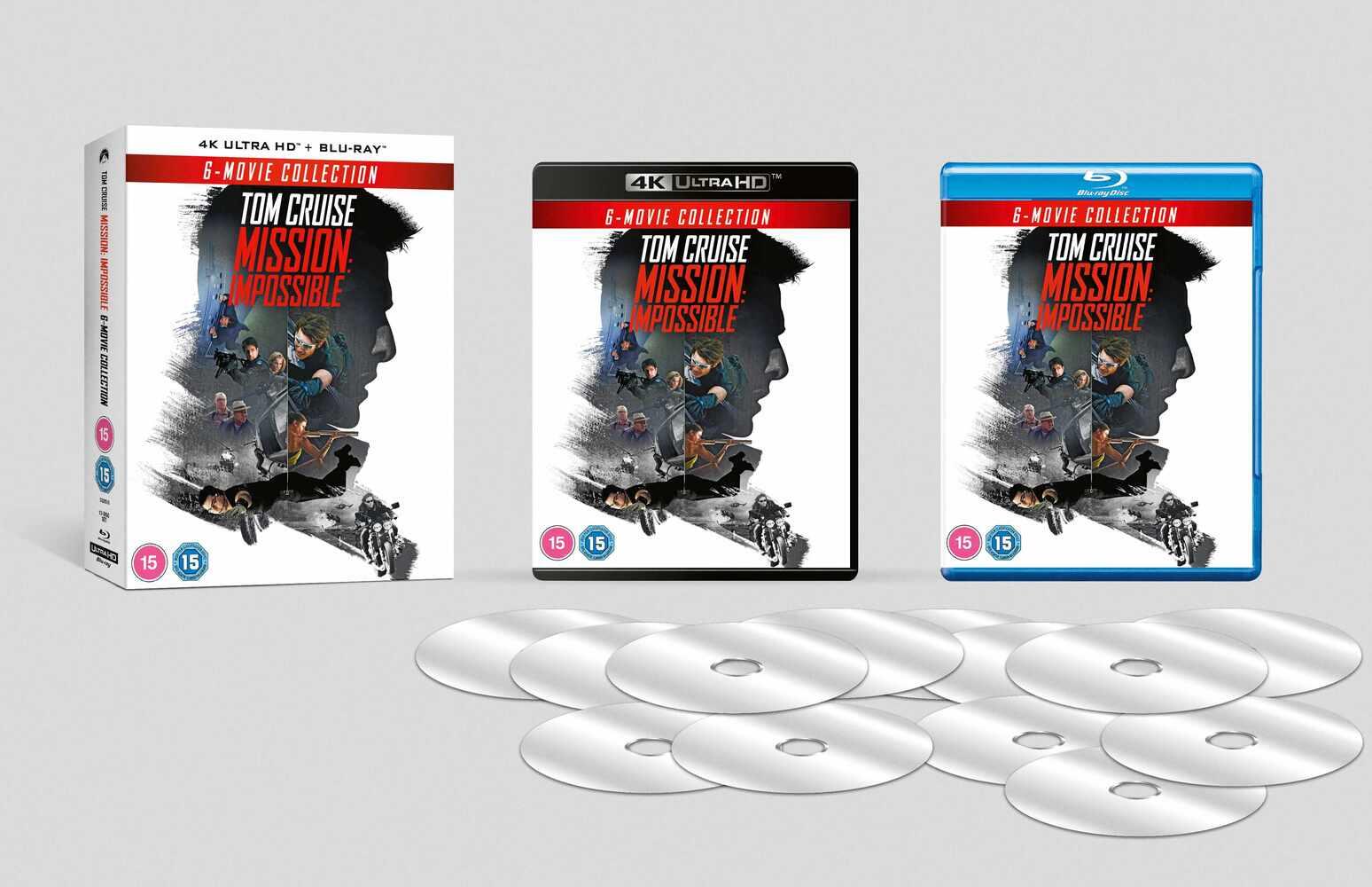 Mission Impossible 6 Film Collection 4K Ultra HD + Blu-Ray | Deff.com