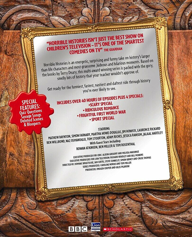 Horrible Histories Series 1 to 6 Plus Specials DVD | Deff.com