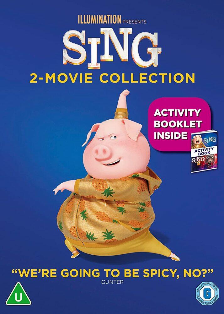 Sing / Sing 2 (With Activity Book) DVD