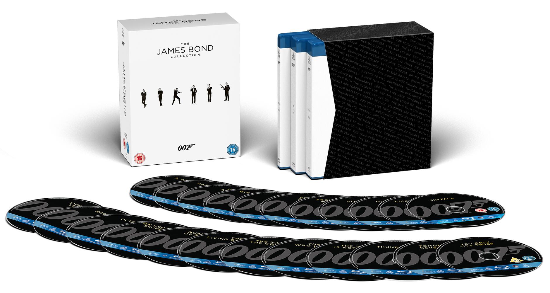 007 James Bond Complete Collection (24 Films) Blu-Ray | Deff.com