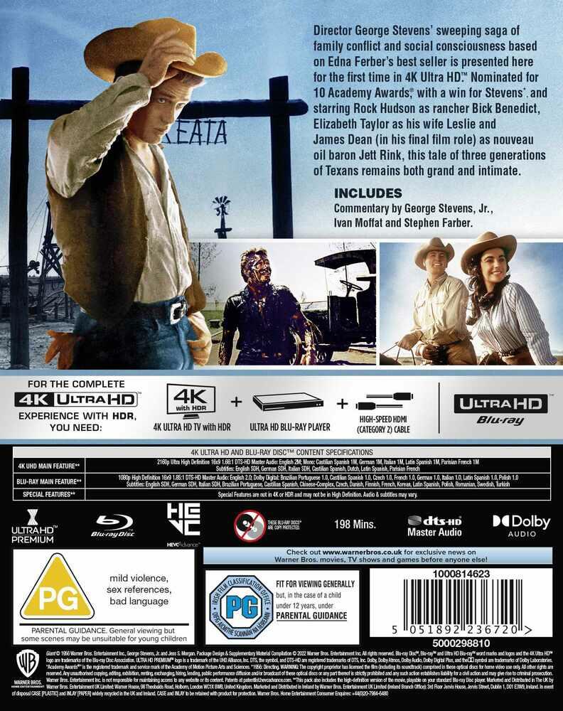 Giant 4K Ultra HD + Blu-Ray | Deff.com