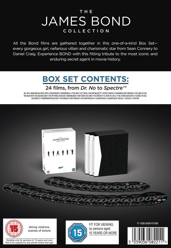 007 James Bond Complete Collection (24 Films) DVD | Deff.com