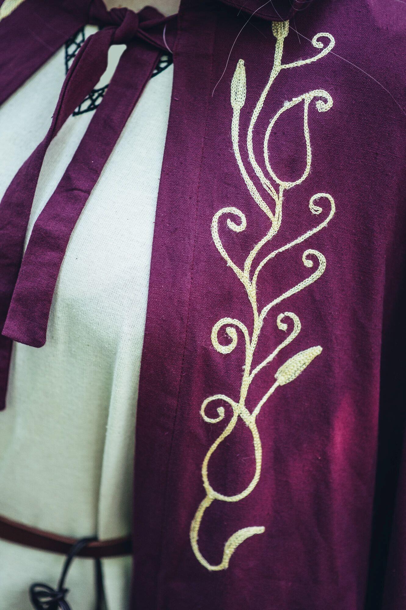 Drew, Decorated Cotton Cape