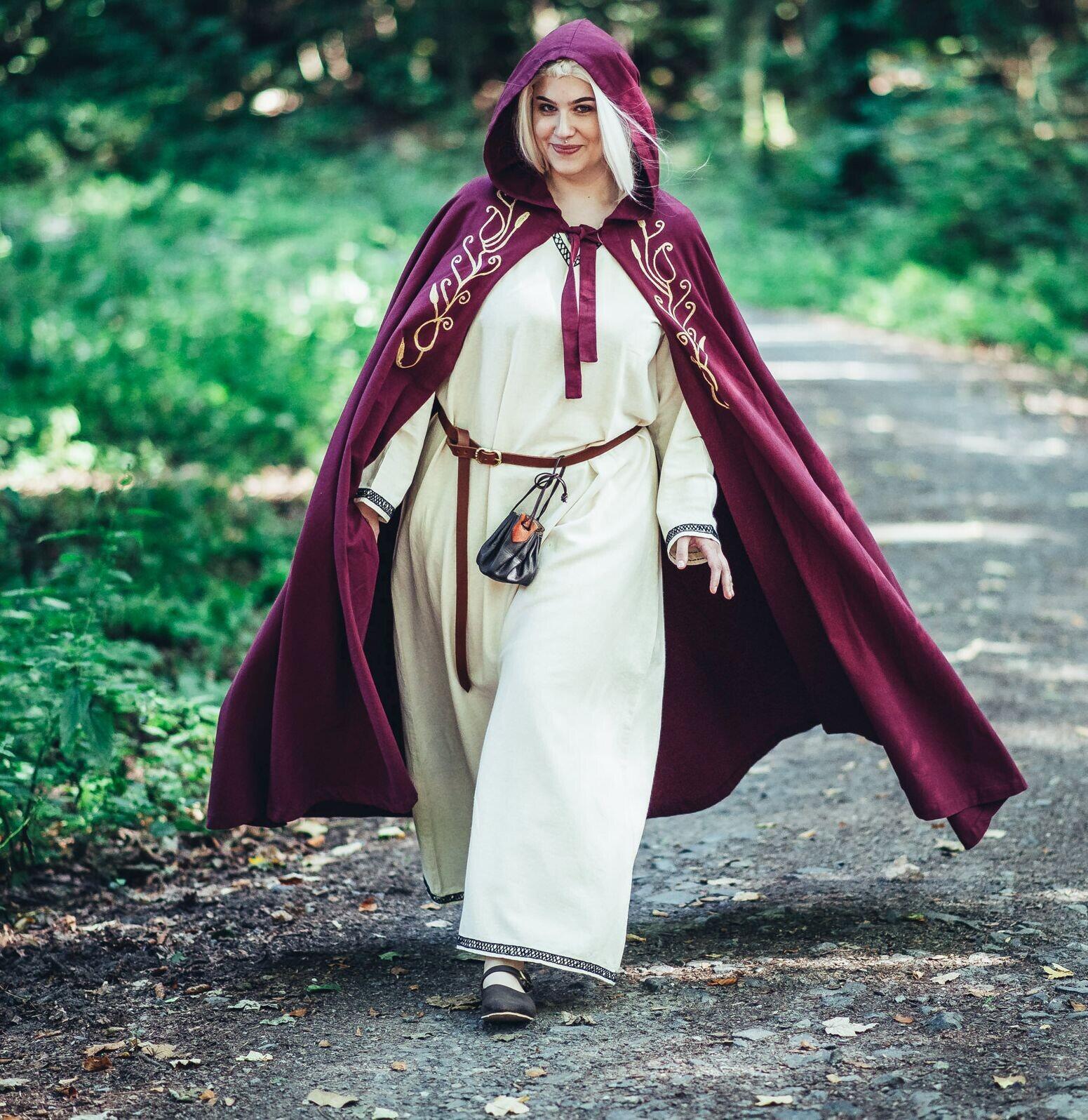 Drew, Decorated Cotton Cape