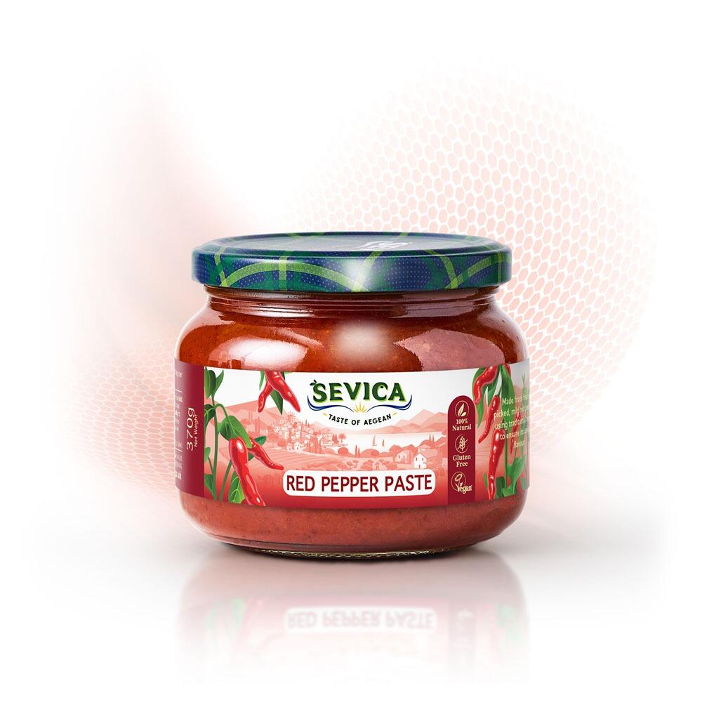 Sevica Traditional Red Pepper Paste (370g) | No Additives