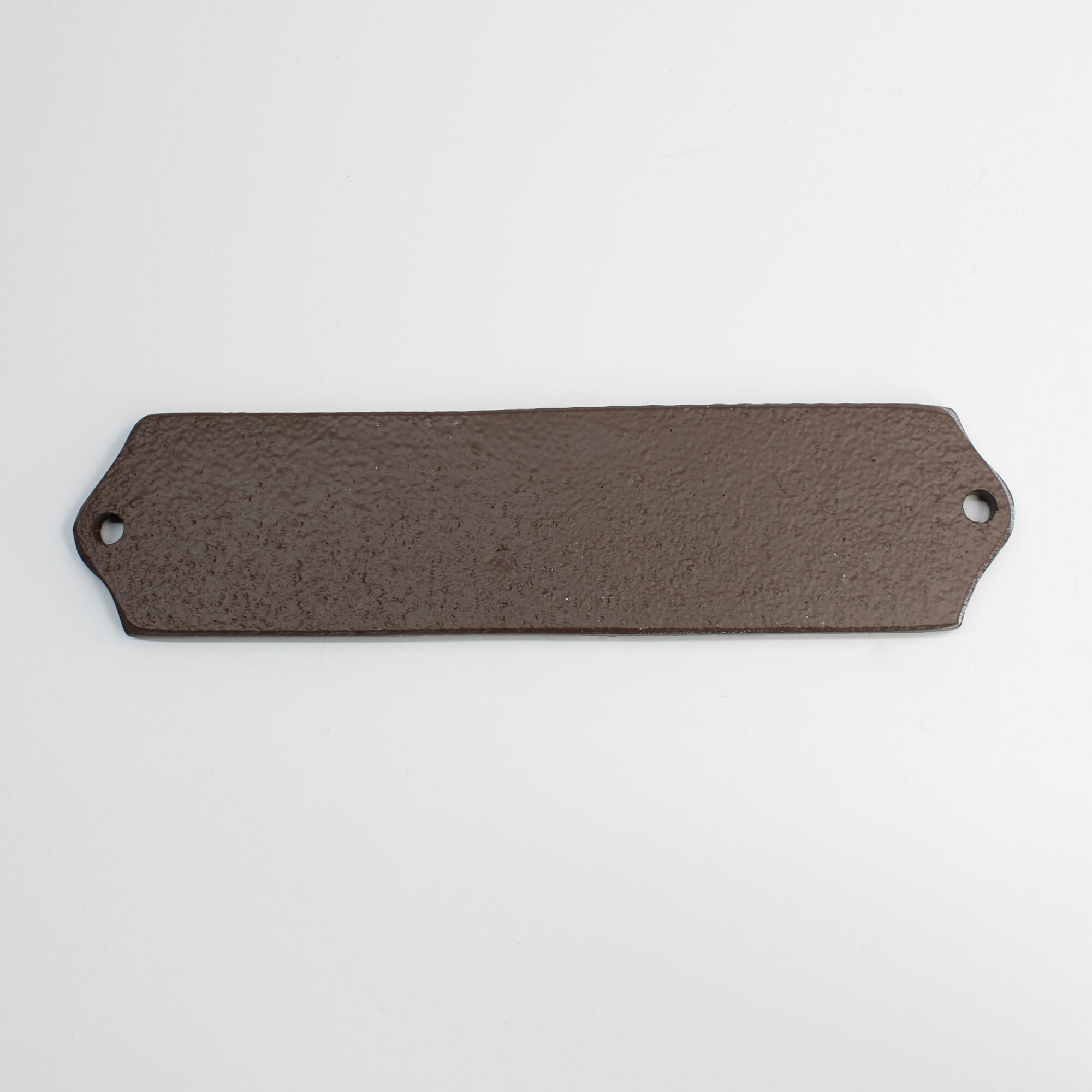 Cast Iron Bathroom Door Sign | Shop Traditional Plaques