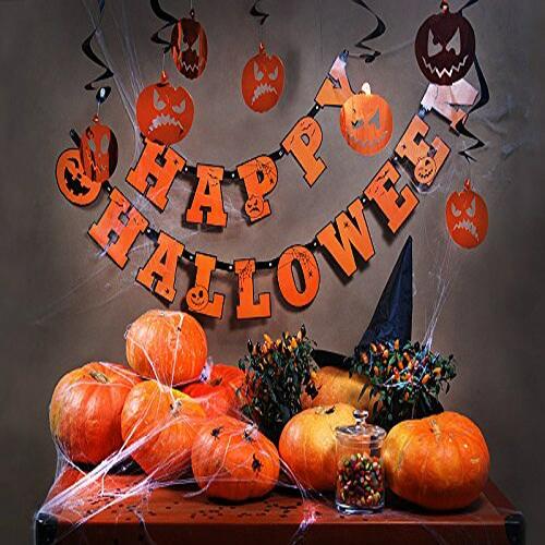 Happy Halloween Letter Banner - 2.1 Metres Long