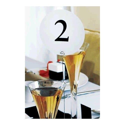 Round Table Numbers 1-12