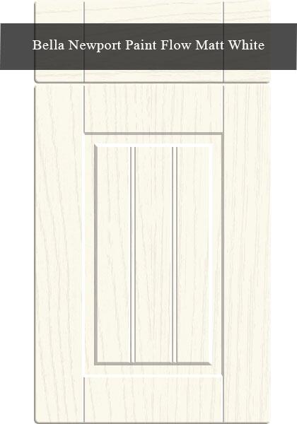 BELLA NEWPORT PAINT FLOW MATT WHITE