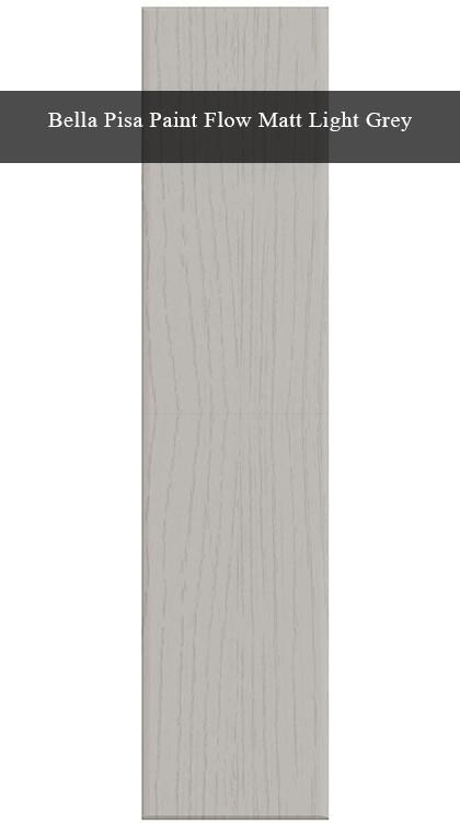 BELLA PISA PAINT FLOW MATT LIGHT GREY