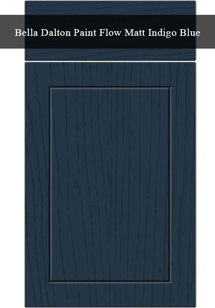 BELLA DALTON PAINT FLOW MATT INDIGO BLUE