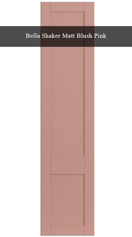 BELLA SHAKER SUPERMATT BLUSH PINK