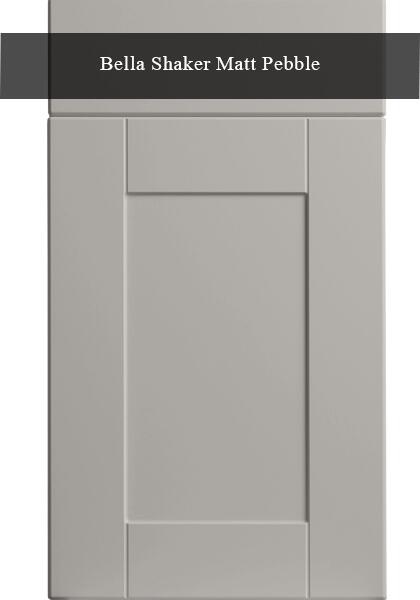 BELLA SHAKER SUPERMATT PEBBLE