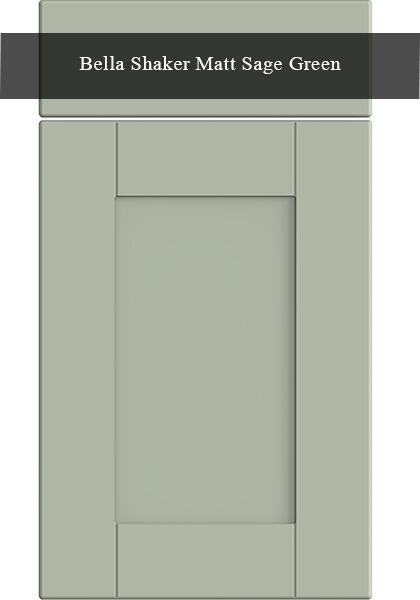 BELLA SHAKER SUPERMATT SAGE GREEN