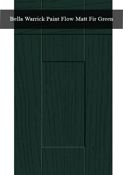 BELLA WARWICK PAINT FLOW MATT FIR GREEN