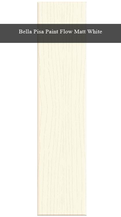 BELLA PISA PAINT FLOW MATT WHITE