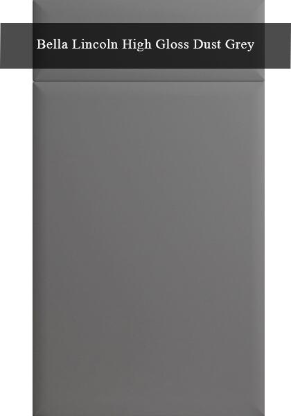 BELLA LINCOLN HIGH-GLOSS DUST GREY