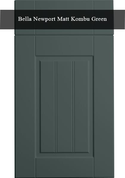 BELLA NEWPORT SUPERMATT KOMBU GREEN