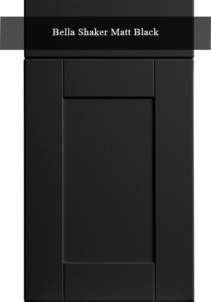 BELLA SHAKER SUPERMATT BLACK