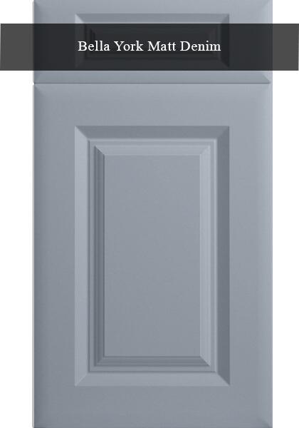 BELLA YORK SUPERMATT DENIM BLUE