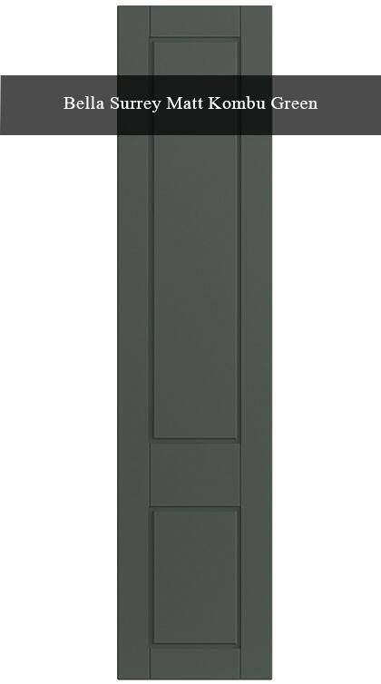 BELLA SURREY SUPERMATT KOMBU GREEN