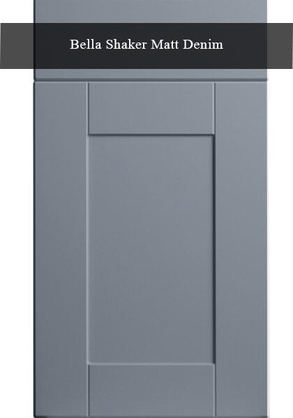 BELLA SHAKER SUPERMATT DENIM BLUE