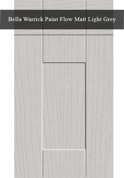 BELLA WARWICK PAINT FLOW MATT LIGHT GREY