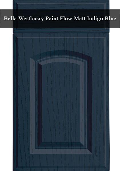 BELLA WESTBURY PAINT FLOW MATT INDIGO BLUE