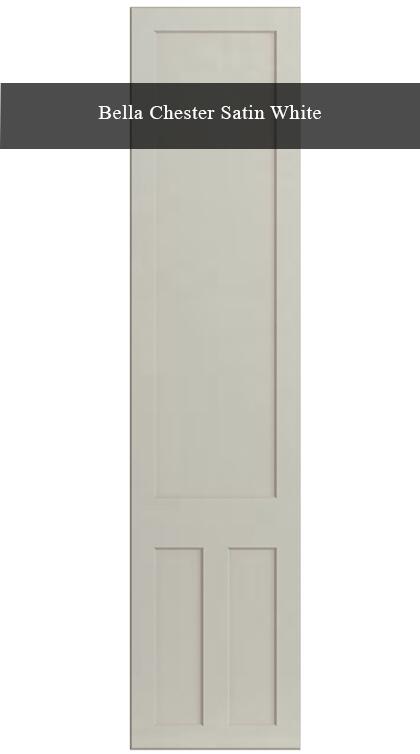 BELLA CHESTER SATIN WHITE