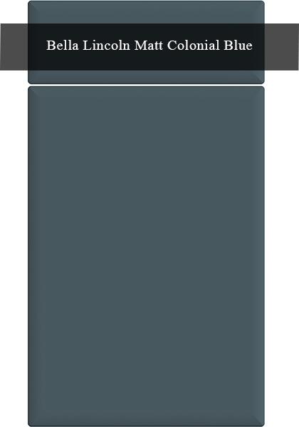 BELLA LINCOLN SUPERMATT COLONIAL BLUE