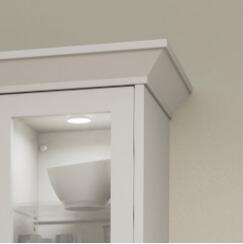 Bella Satin White Classic Cornice
