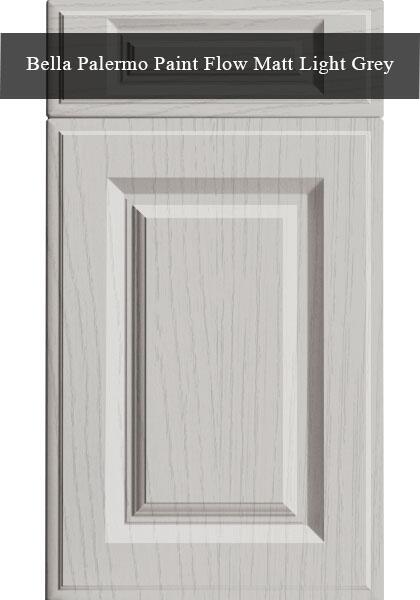 BELLA PALERMO PAINT FLOW MATT LIGHT GREY
