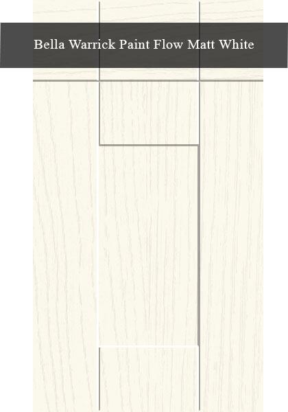 BELLA WARWICK PAINT FLOW MATT WHITE