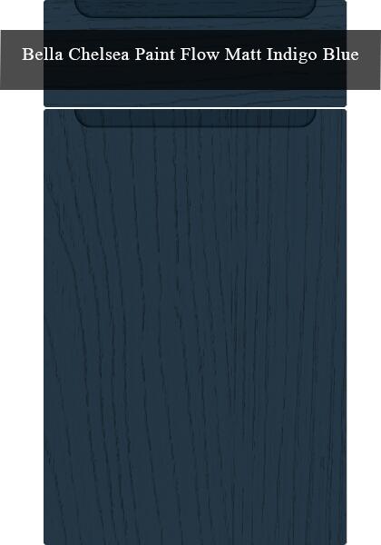 BELLA CHELSEA PAINT FLOW MATT INDIGO BLUE
