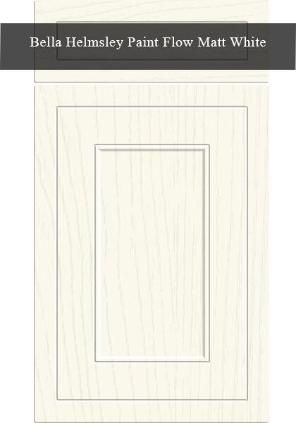 BELLA HELMSLEY PAINT FLOW MATT WHITE