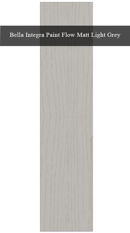 BELLA INTEGRA PAINT FLOW MATT LIGHT GREY