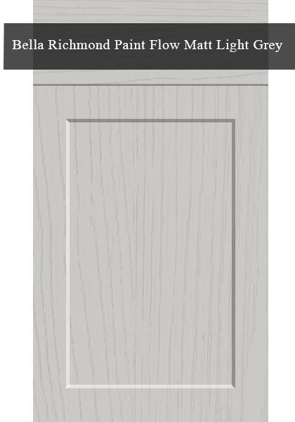 BELLA RICHMOND PAINT FLOW MATT LIGHT GREY