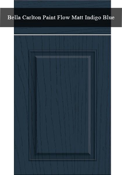 BELLA CARLTON PAINT FLOW MATT INDIGO BLUE