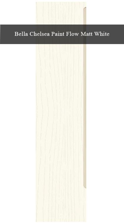 BELLA CHELSEA PAINT FLOW MATT WHITE