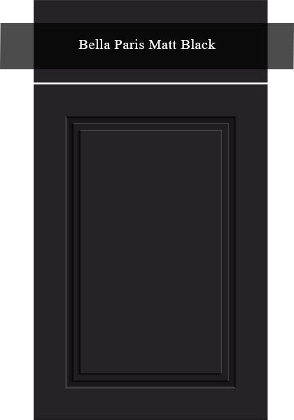 BELLA PARIS SUPERMATT BLACK