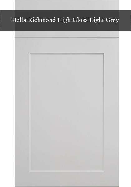 BELLA RICHMOND HIGH-GLOSS LIGHT GREY