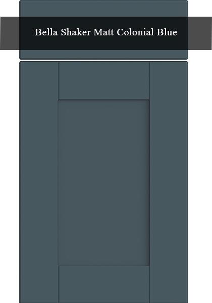 BELLA SHAKER SUPERMATT COLONIAL BLUE