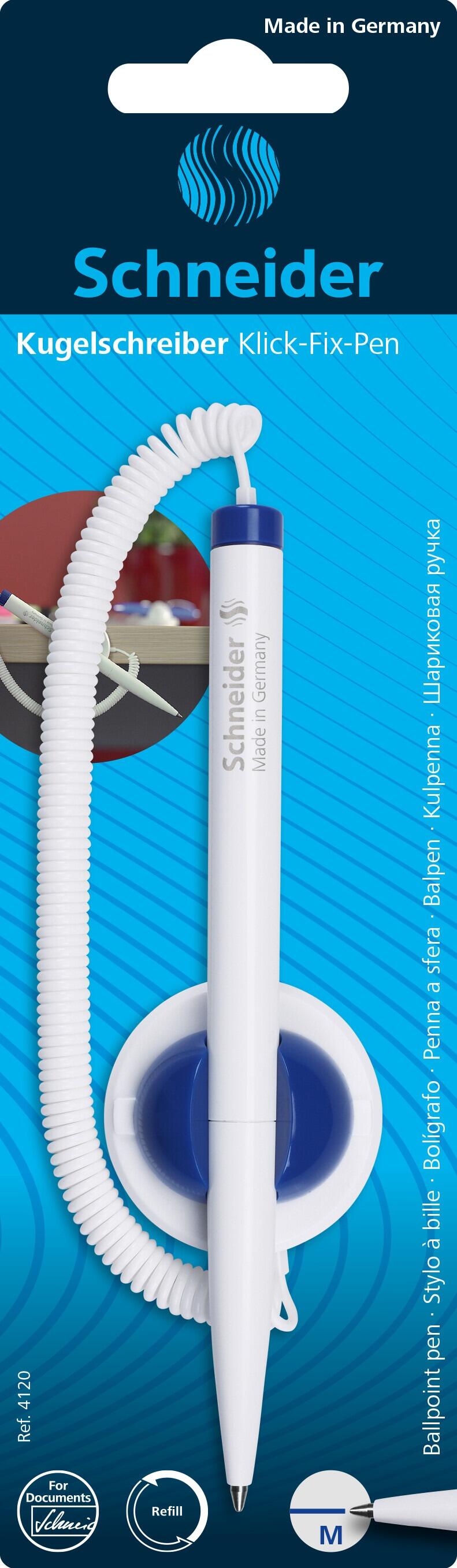 Schneider Klick-Fix ballpoint pen