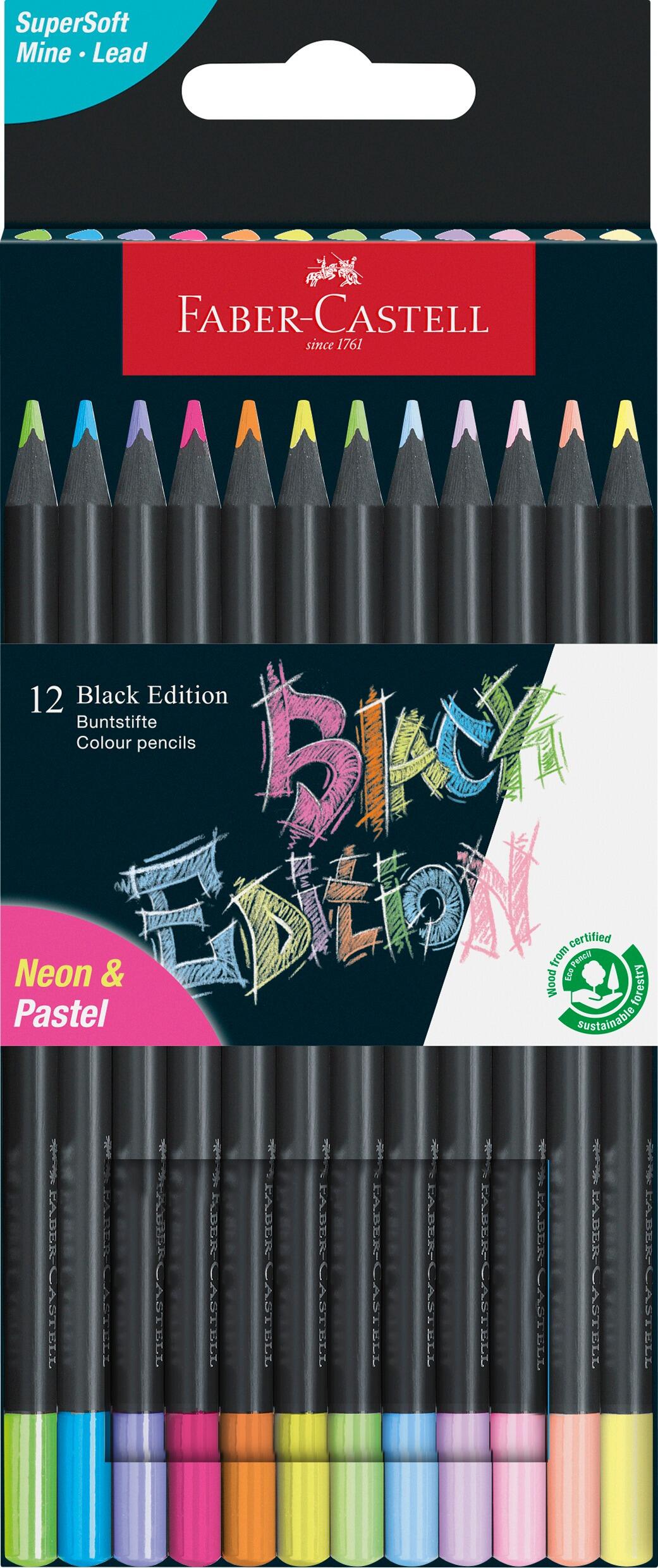 Faber-Castell Black Edition - Pack Of 12