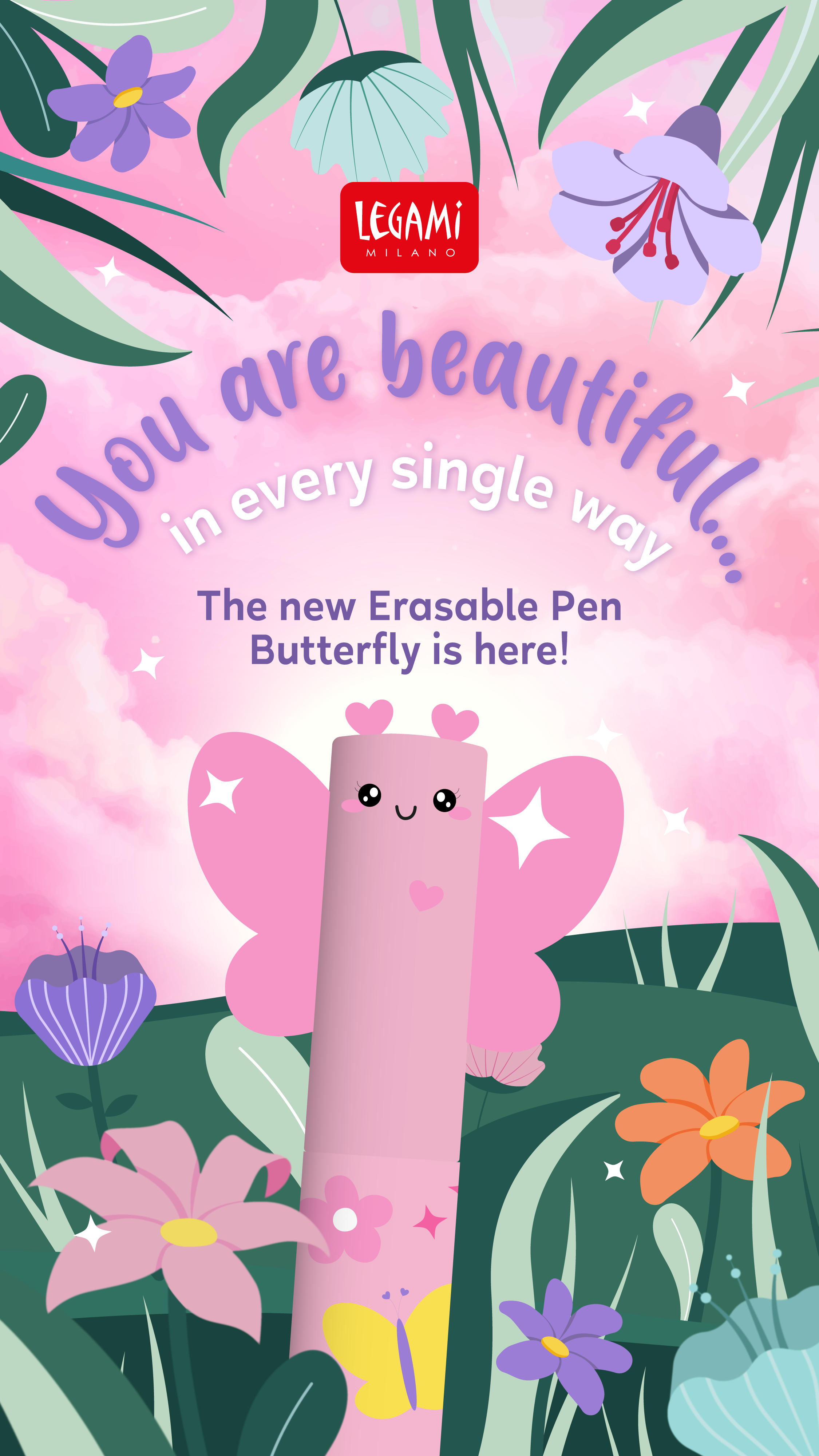 Legami Erasable Pens and Refills - all colours available