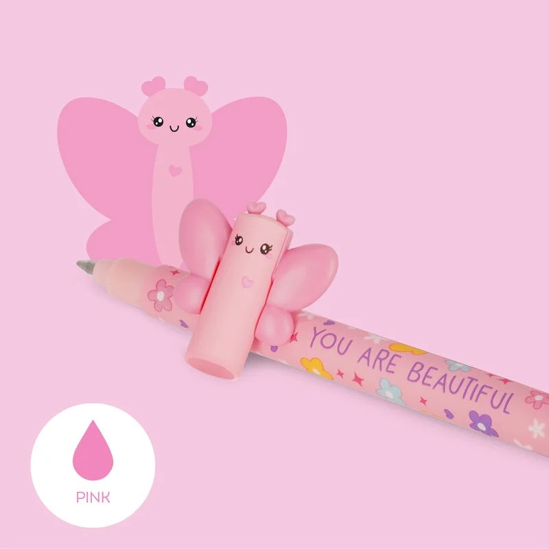 Legami Erasable pens- NEW Butterfly and Tiger - One of each